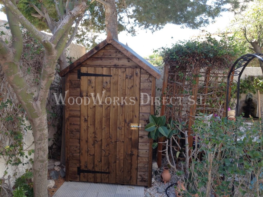 6ft x 4ft Hand Made Shed – Camposol, Mazarron | 393 - Woodworks Direct