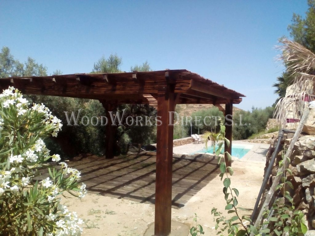 Large Chunky Pergola – Almeria | 834 - Woodworks Direct