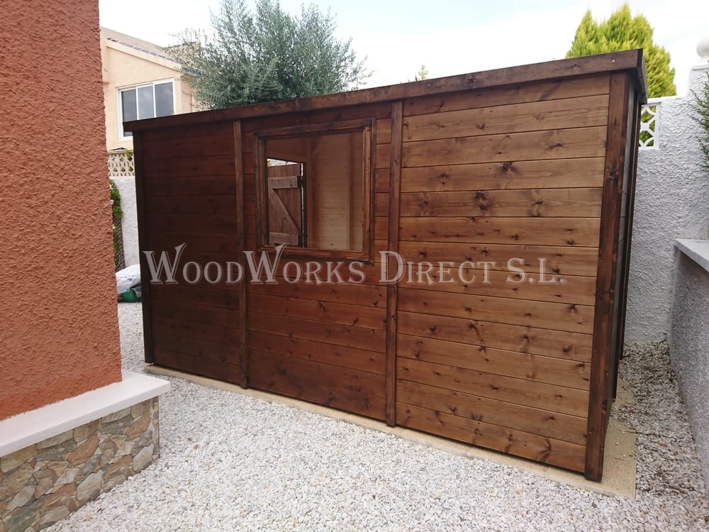 3m x 2m Shed, Mazarron Murcia | 888 - Woodworks Direct