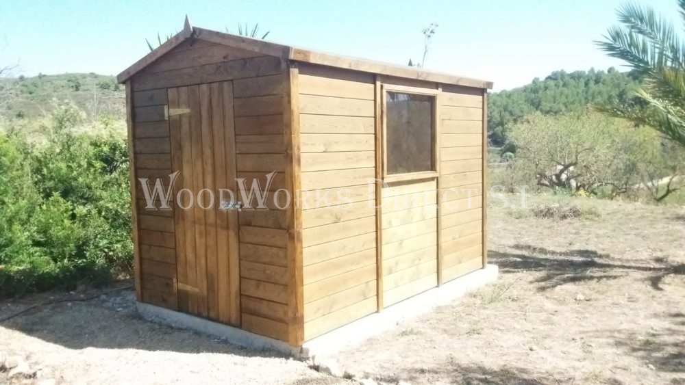 3m x 2m, Shed, Lliber, Alicante |1081 - Woodworks Direct