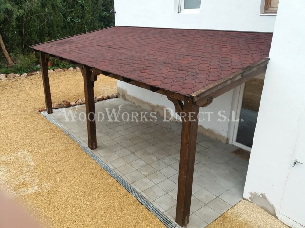 7m x 3.2m Lean-to, Marines, Valencia |1221 - Woodworks Direct