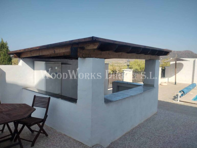 New Bar Roof: A Custom Transformation - Woodworks Direct